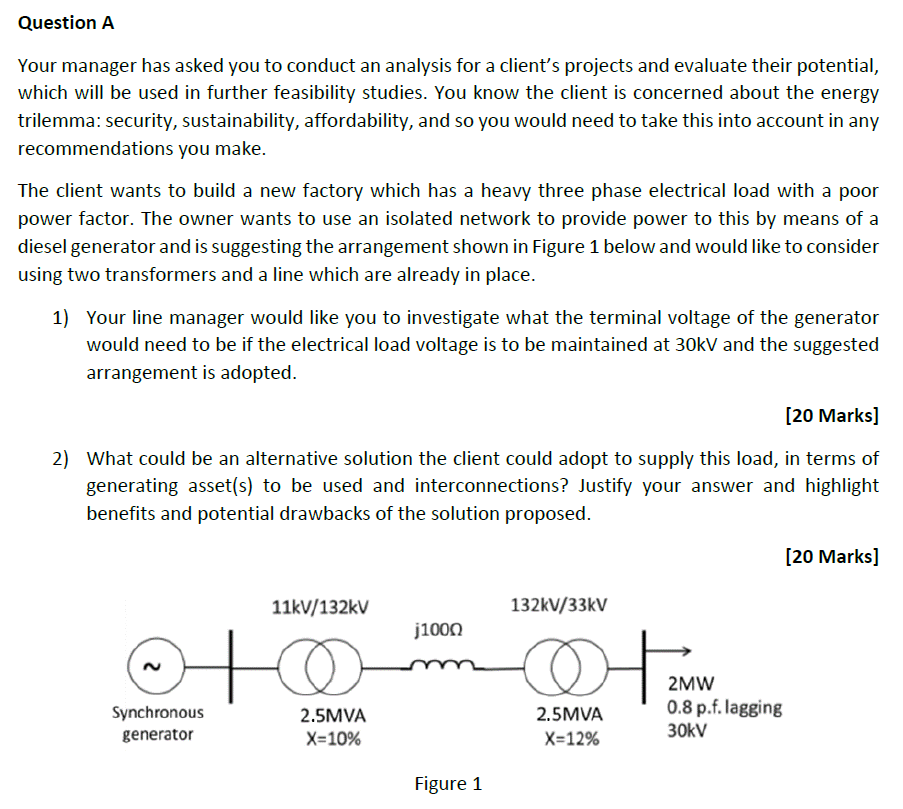 Solved Question A Your manager has asked you to conduct an | Chegg.com