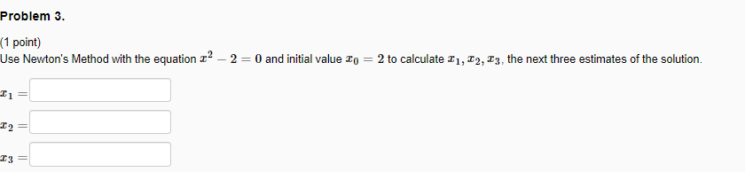 Solved Problem 1. (1 point) Determine coefficients a and b | Chegg.com