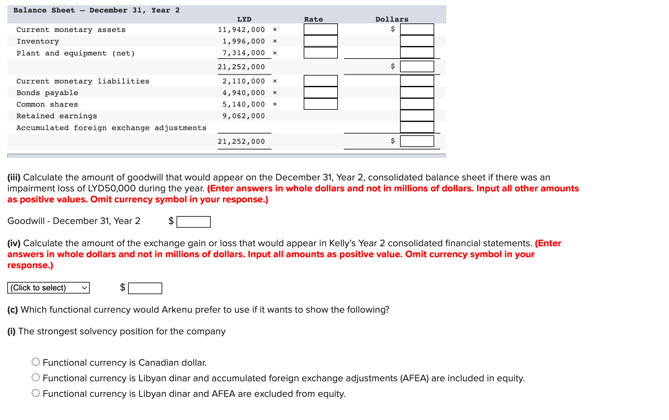 Solved On December 31, Year 1, Kelly Corporation of Toronto | Chegg.com