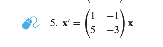 Solved In each of Problems 1 through 6: (a) Express the | Chegg.com