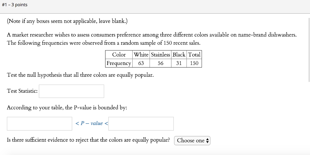 Solved #1-3 points (Note if any boxes seem not applicable, | Chegg.com