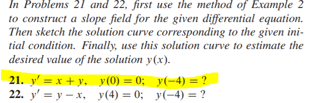 Solved In Problems 21 and 22, first use the method of | Chegg.com