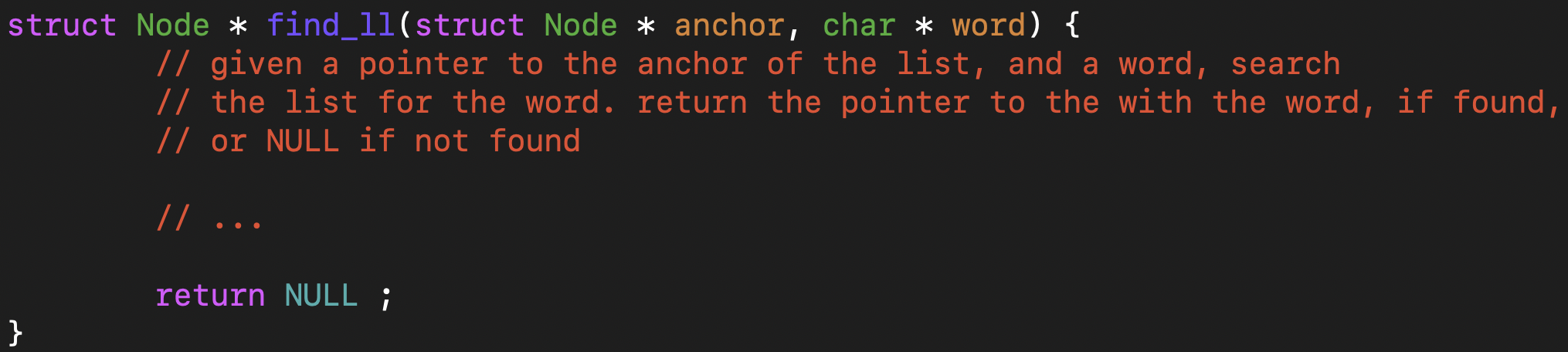 Solved struct Node * new_11( void ) { // return a new node | Chegg.com