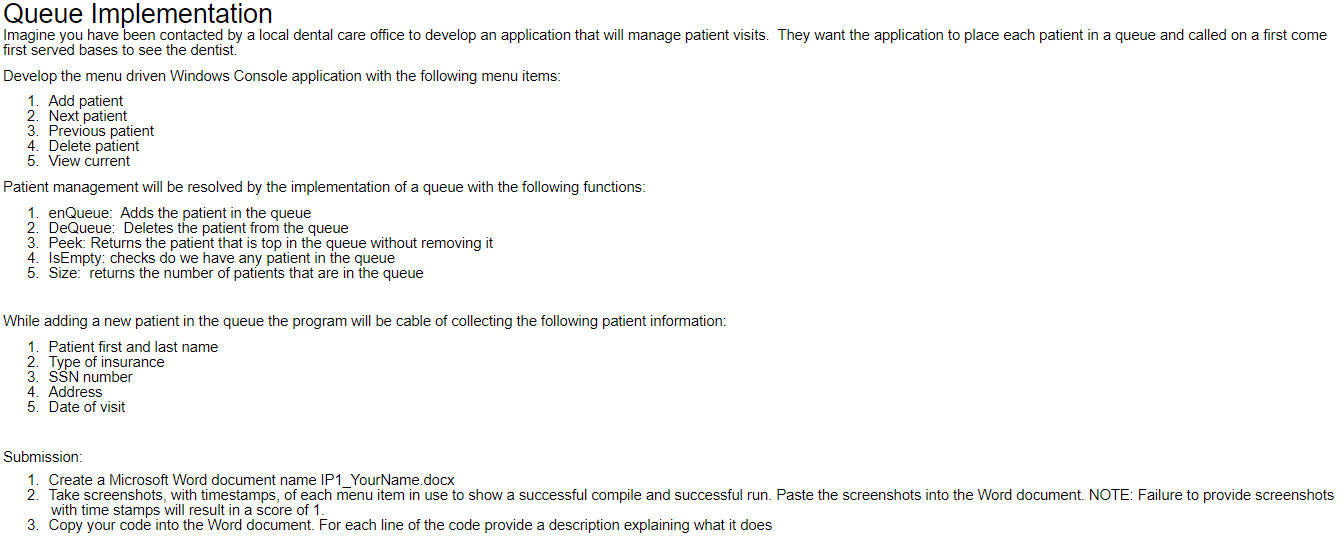 Solved Can You provide the code in C++ for Visual Studio | Chegg.com