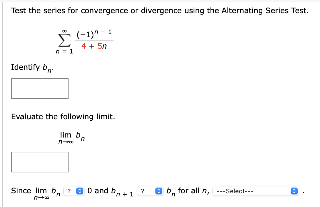 Solved Test The Series For Convergence Or Divergence Using Chegg