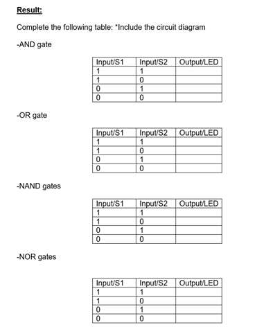 Solved Lab Exercise 2 Title: Logic gates simulation (IC) by | Chegg.com