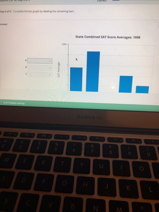 Solved Construct a bar graph that represents the following | Chegg.com