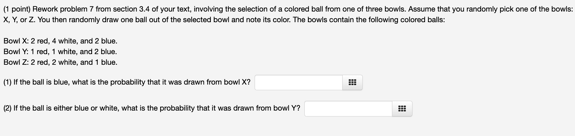 1 Point Rework Problem 4 From Section 3 4 Of Your