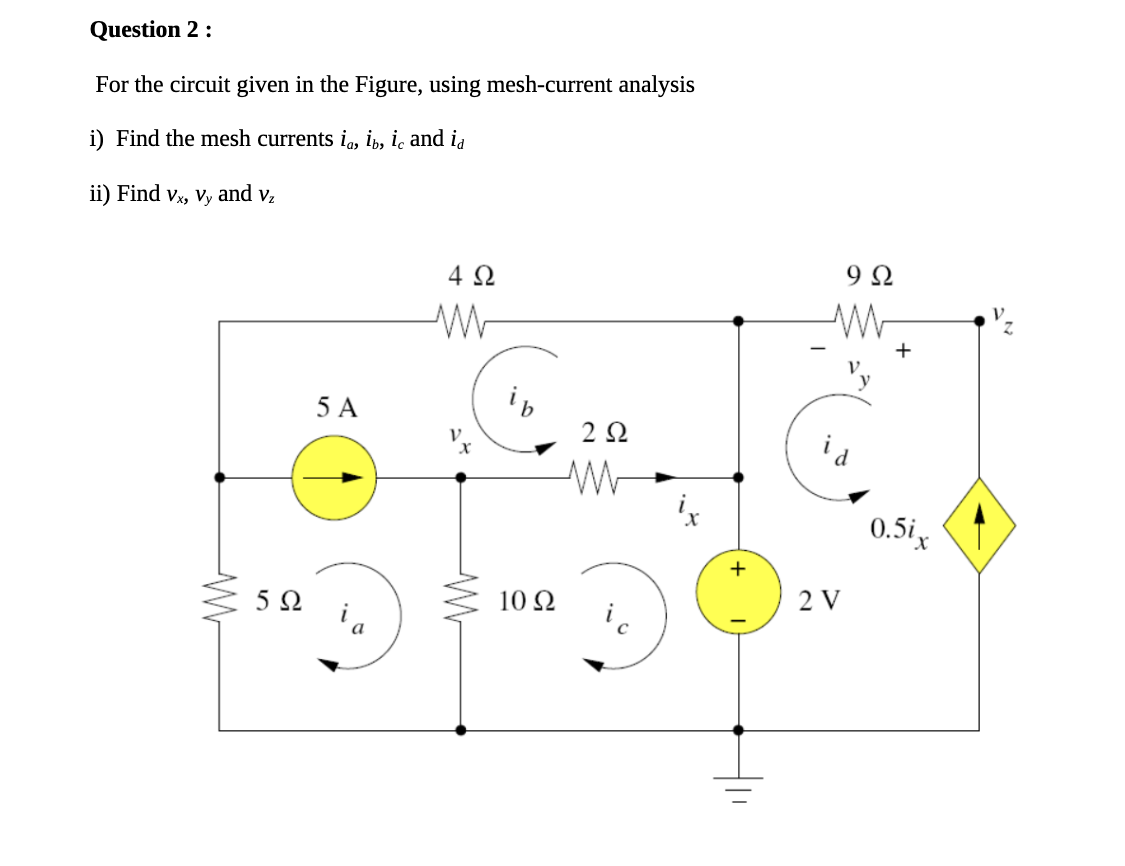 Solved For the circuit given in the Figure, using | Chegg.com