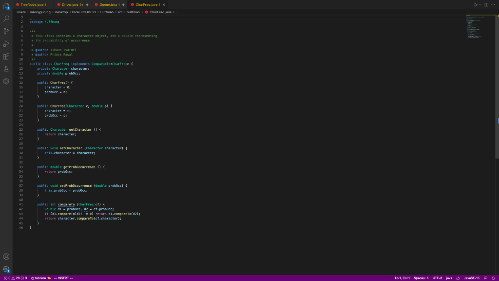 Huffman Coding - 100 course points The purpose of | Chegg.com