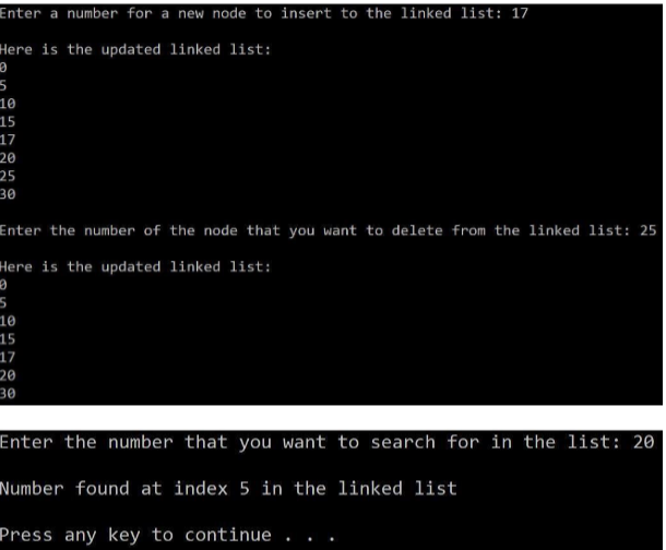 Solved CODE IN C++ SUBMIT WITH 5 SCREENSHOTS OF OUTPUT. | Chegg.com