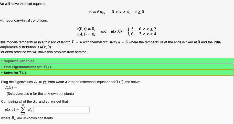Solved (1 point) In your answers below, for the variable i | Chegg.com