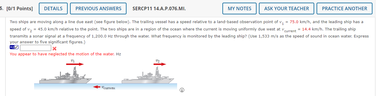 Solved Two ships are moving along a line due east (see | Chegg.com
