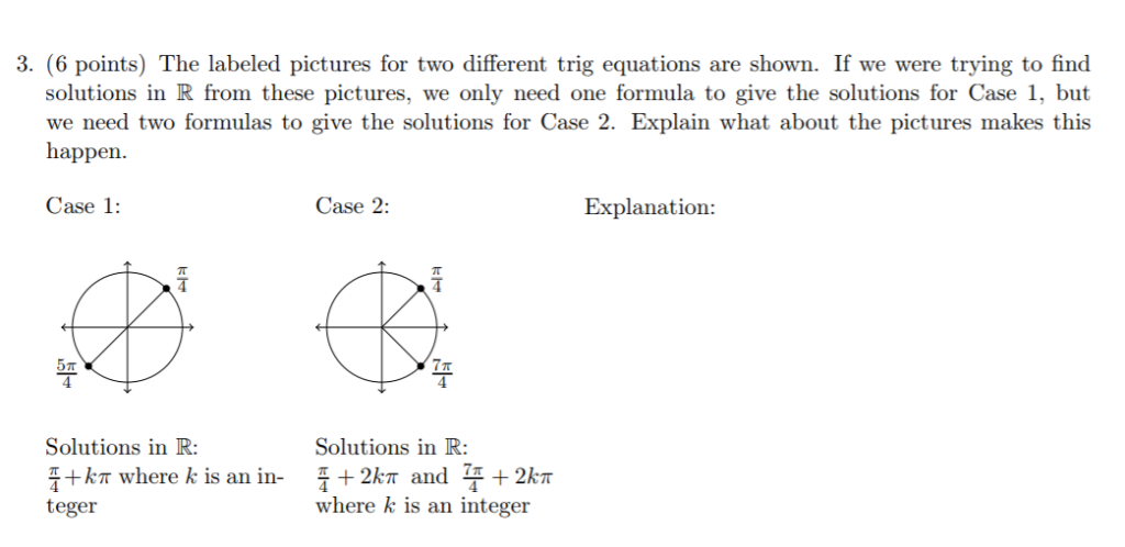 Solved 3. (6 points) The labeled pictures for two different | Chegg.com