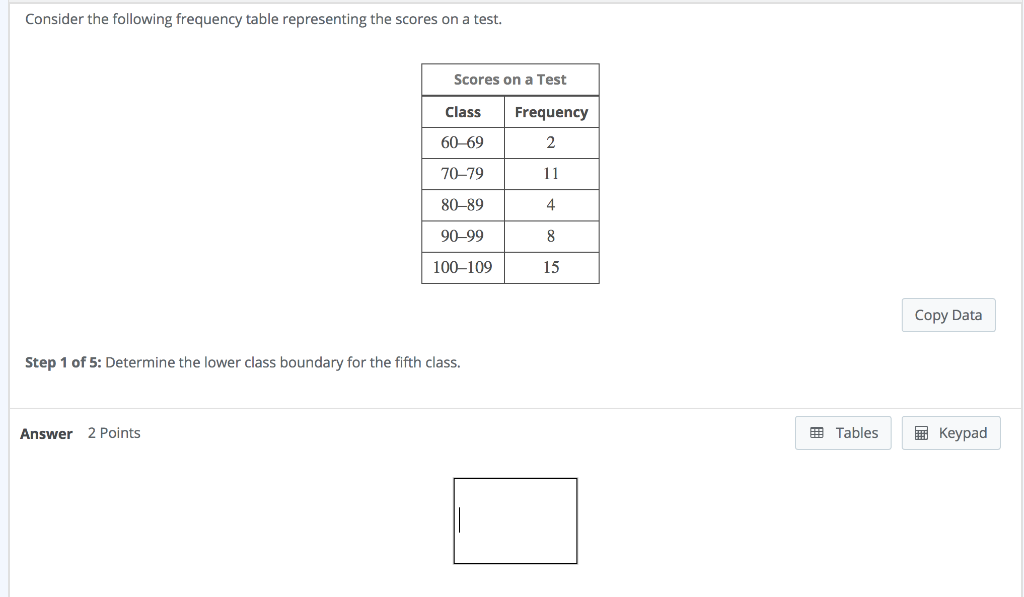 Solved Consider the following frequency table representing | Chegg.com Solved Consider the following frequency table representing | Chegg.com