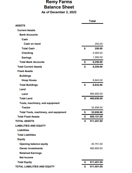 Solved Create a written analysis for the balance sheet. What | Chegg.com