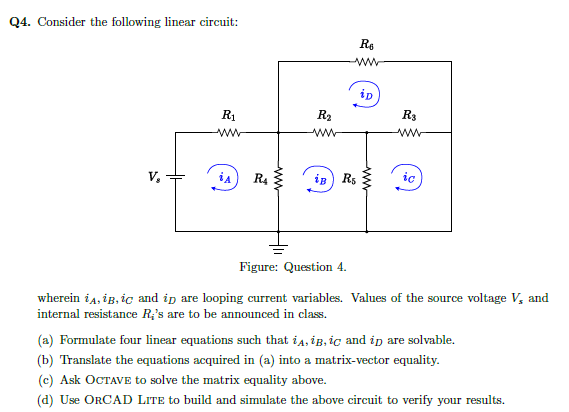 Solved Vs = 9 V R1 = 16 Ohm R2 = 8 Ohm R3 = 6 Ohm R4 = | Chegg.com