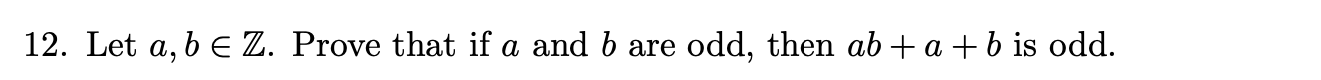 Solved 6. Let n be an integer. Prove that if 2n2 +n - 1 = 0, | Chegg.com