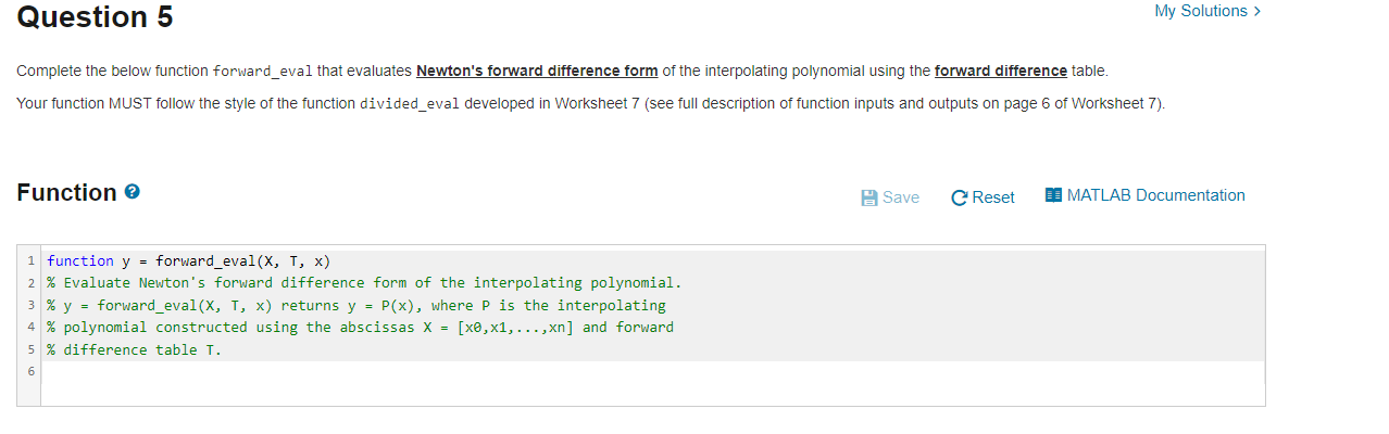 Solved Complete the below function forward_eval that | Chegg.com