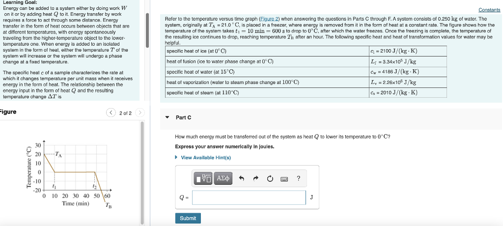 Solved Learning Goal: Energy can be added to a system either | Chegg.com