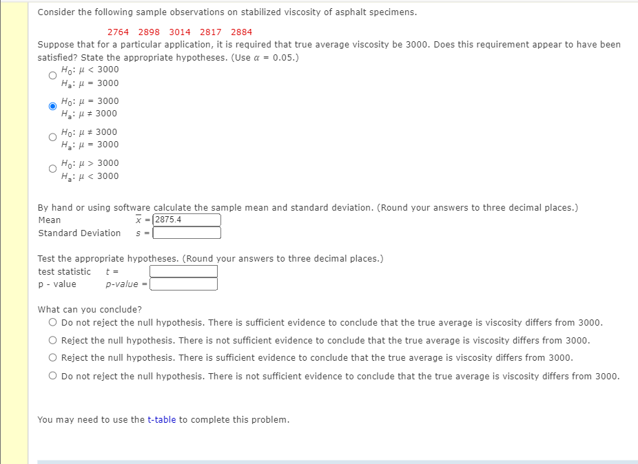 Solved Consider the following sample observations on | Chegg.com