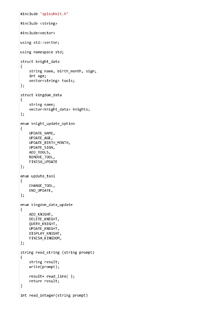 Please fix following : Indent the code and make use | Chegg.com