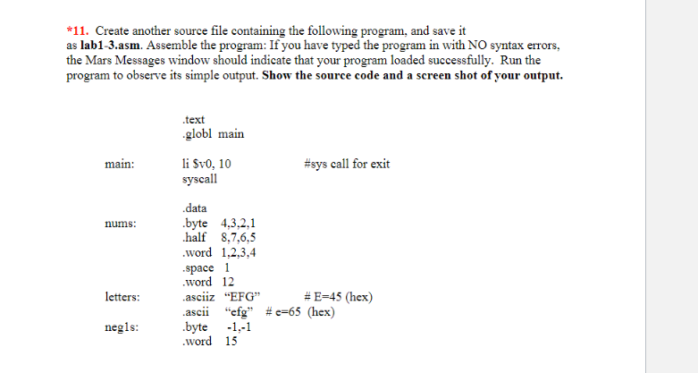 Solved 11 Create Another Source File Containing The 