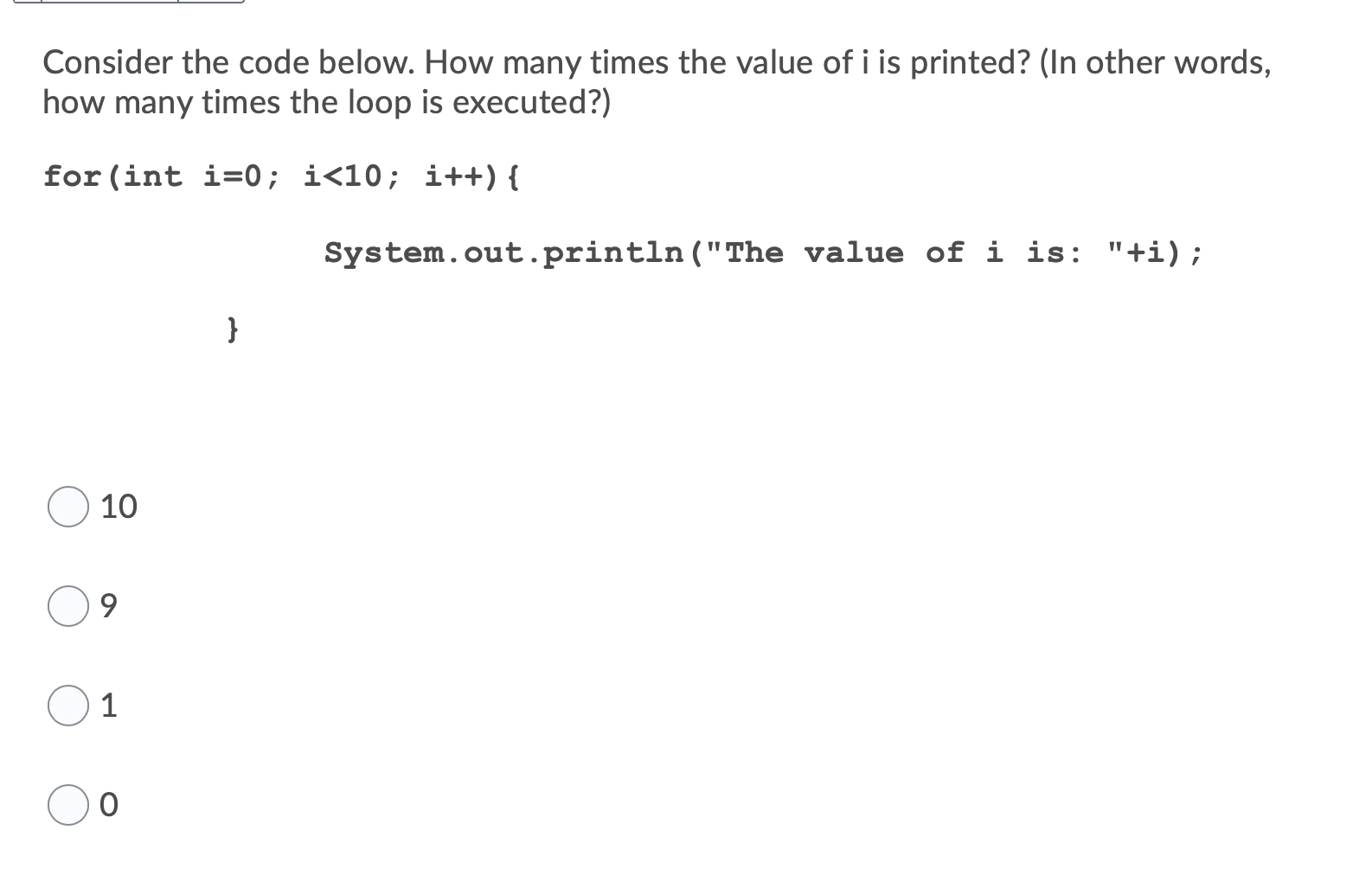 Solved Consider the code below. How many times the value of | Chegg.com