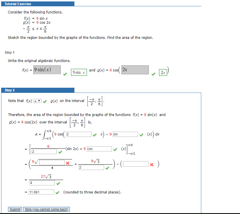 Solved Tutorial Exercise Consider the following functions. | Chegg.com