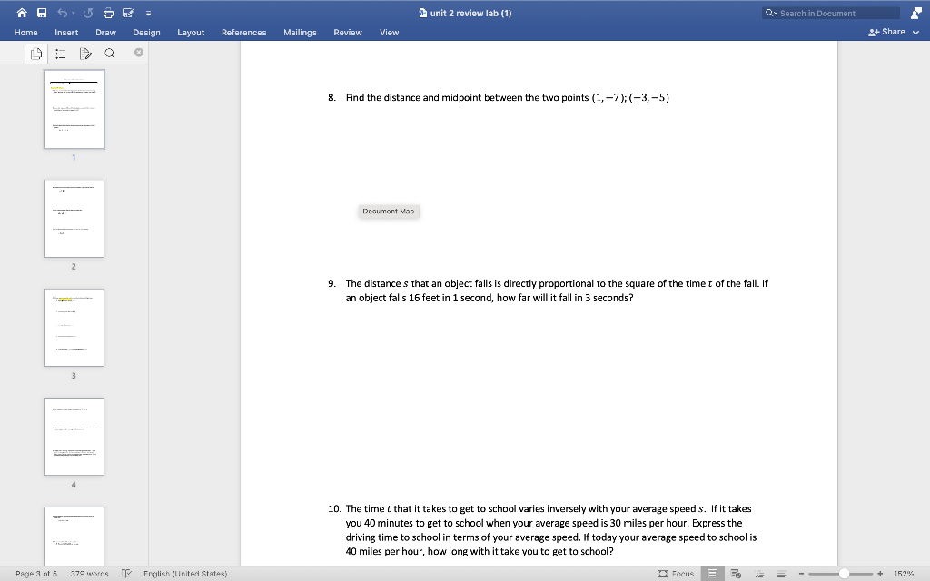 Solved 合日 $ unit 2 review lab (1) Q Search in Document Home | Chegg.com