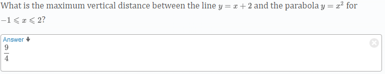 What is the maximum vertical distance between the | Chegg.com