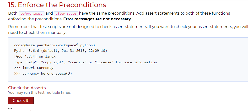 Solved \r\n15. Enforce the Preconditions Both and have the | Chegg.com