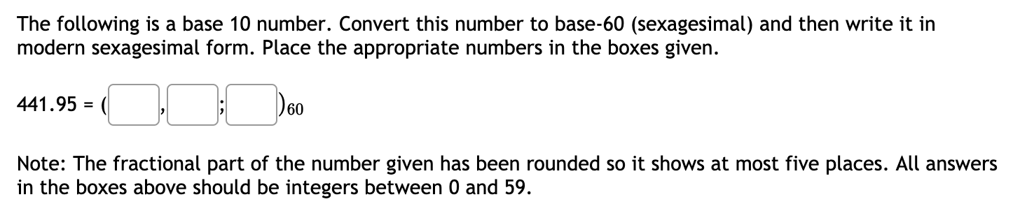 Solved The following is a base 10 number. Convert this | Chegg.com