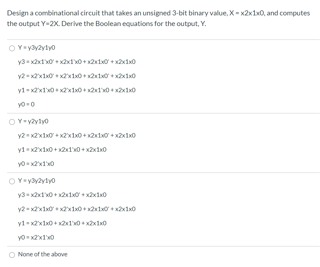 Solved Design a combinational circuit that takes an unsigned | Chegg.com