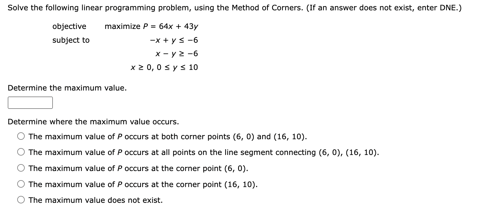 Solved Solve The Following Linear Programming Problem Using 