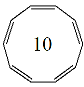 Solved The all cis [10] annulene is considered to be not | Chegg.com