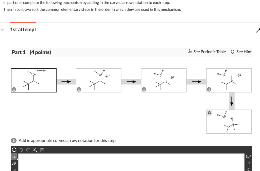 Solved In part one, complete the following mechanism by | Chegg.com Solved In part one, complete the following mechanism by | Chegg.com