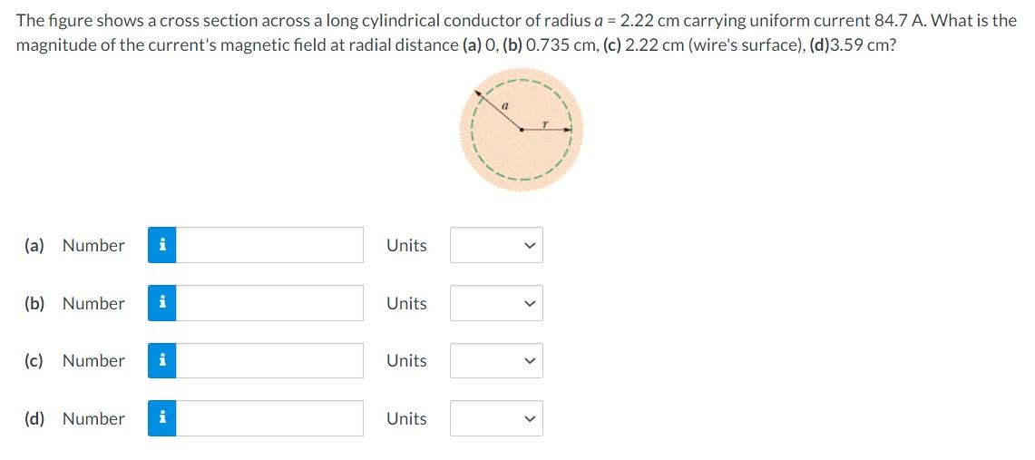 [Solved]: The figure shows a cross section across a long c