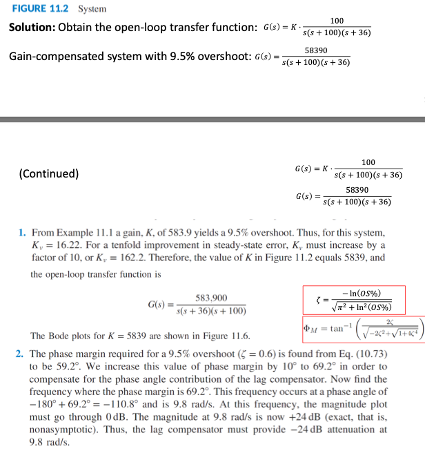 Solved PROBLEM: Given the system of Figure 11.2, use Bode | Chegg.com