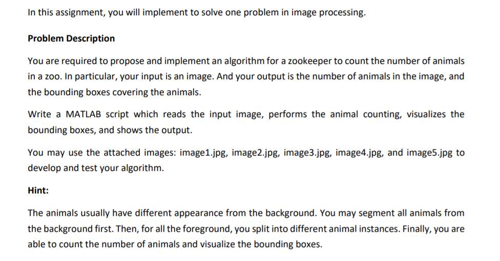 Solved You are required to propose and implement an | Chegg.com