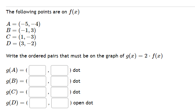 Solved Please show work/explain the answers so I know how to | Chegg.com