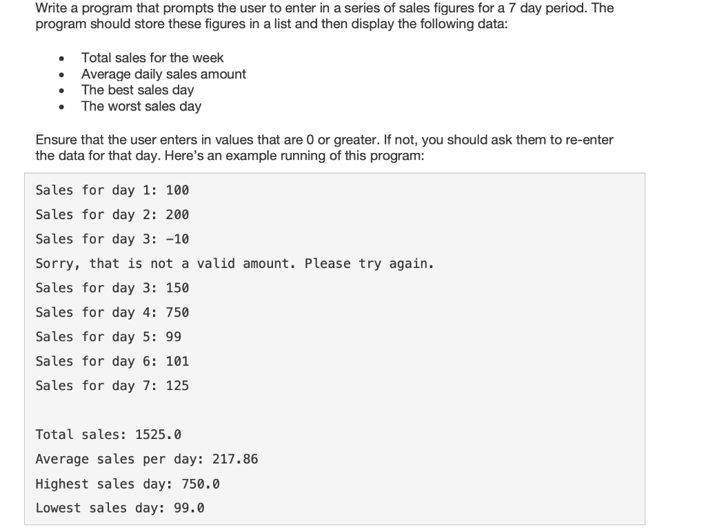 Solved Write A Program That Prompts The User To Enter In A 3187