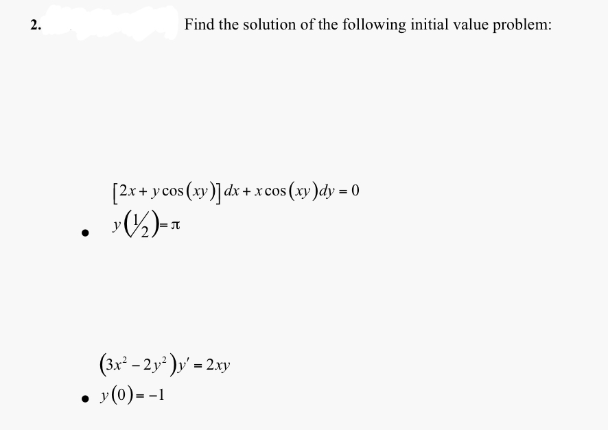 Solved Without solving the equation, prove that the function | Chegg.com