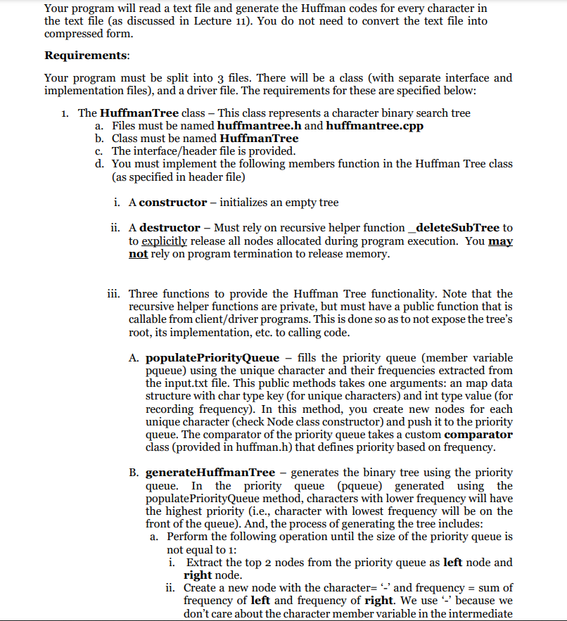 Solved Assignment ID: project5 File(s) to be submitted: | Chegg.com