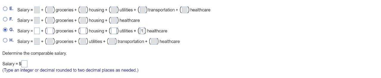 Solved Using the accompanying Cost of Living Adjustments | Chegg.com