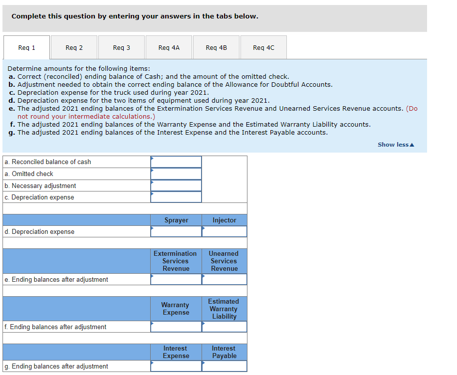 Solved Comprehensive Problem Bug-Off Exterminators (Algo) | Chegg.com