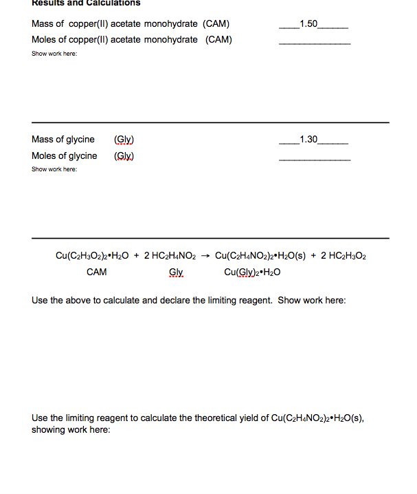 Solved RESULTS AND CALCULATIONS (Continued) Mass of filter | Chegg.com