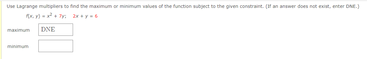 Solved Use Lagrange multipliers to find the maximum or | Chegg.com