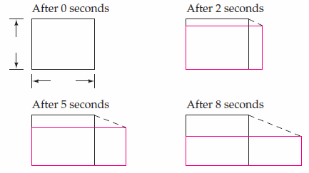 Solved A graphic artist has drawn a 5-inch by 4-inch | Chegg.com