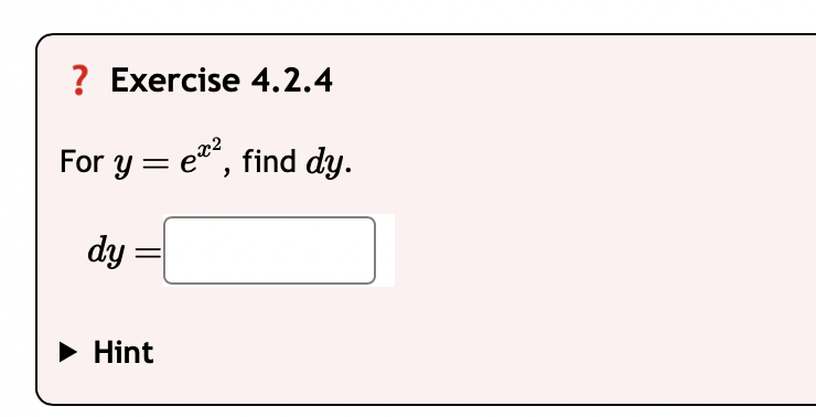 Solved y=ex2 | Chegg.com